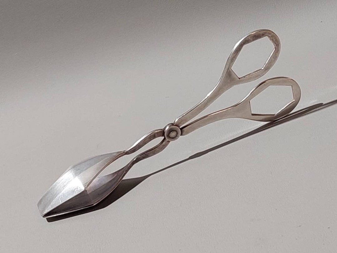 Nostalgic Art Deco Pastry Tongs Silver-plated Pie Lifter 040 - Etsy