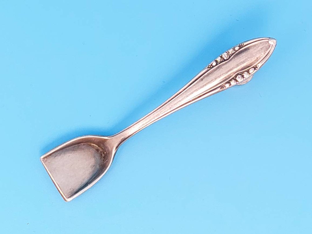 Wellner Salt Spoon Silver-plated 90s Décor Like Carmen Sweetener Spoon ...