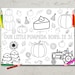 Pumpkin Patch Coloring Sheet | Our Little Pumpkin | Personalized ...