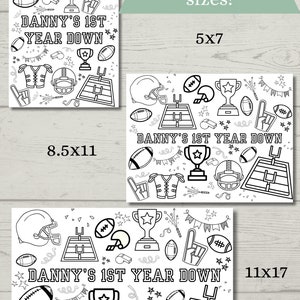 First Year Down Birthday Coloring Page | Birthday Activity | Birthday ...