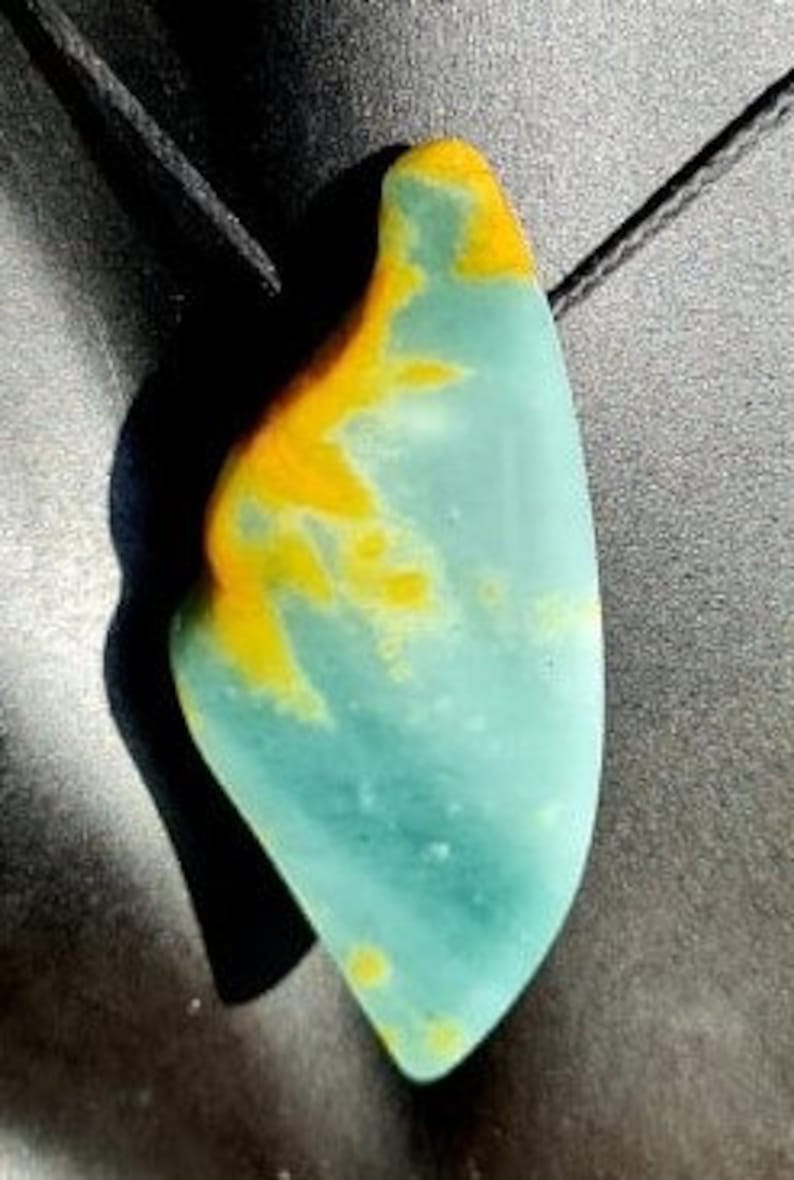 Stunning Blue Jadeite Pendant - Etsy