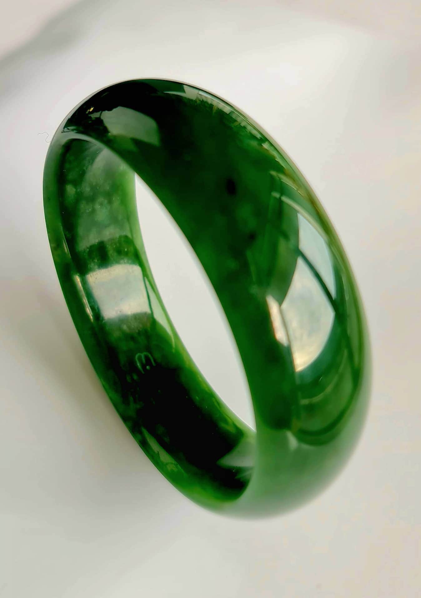 Beautiful New Zealand Jade Bangle - Etsy New Zealand