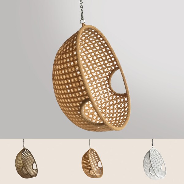 Hanging Rattan Chair - Etsy