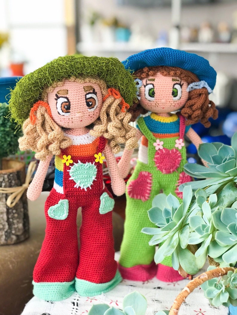 Crochet Pattern Papatya Doll English Pdf - Etsy