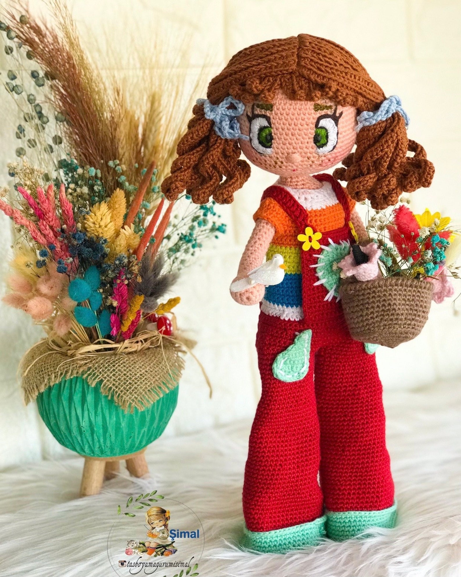Crochet Pattern Papatya Doll English Pdf - Etsy