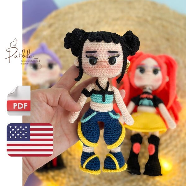 Huntrix Paper Doll - Etsy