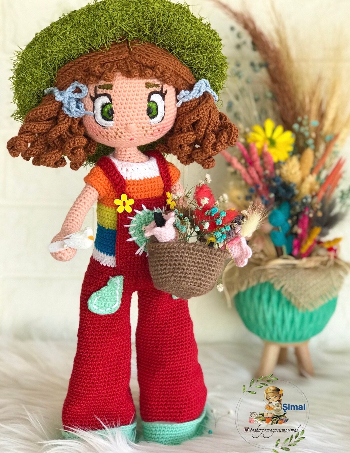 Crochet Pattern Papatya Doll English Pdf - Etsy