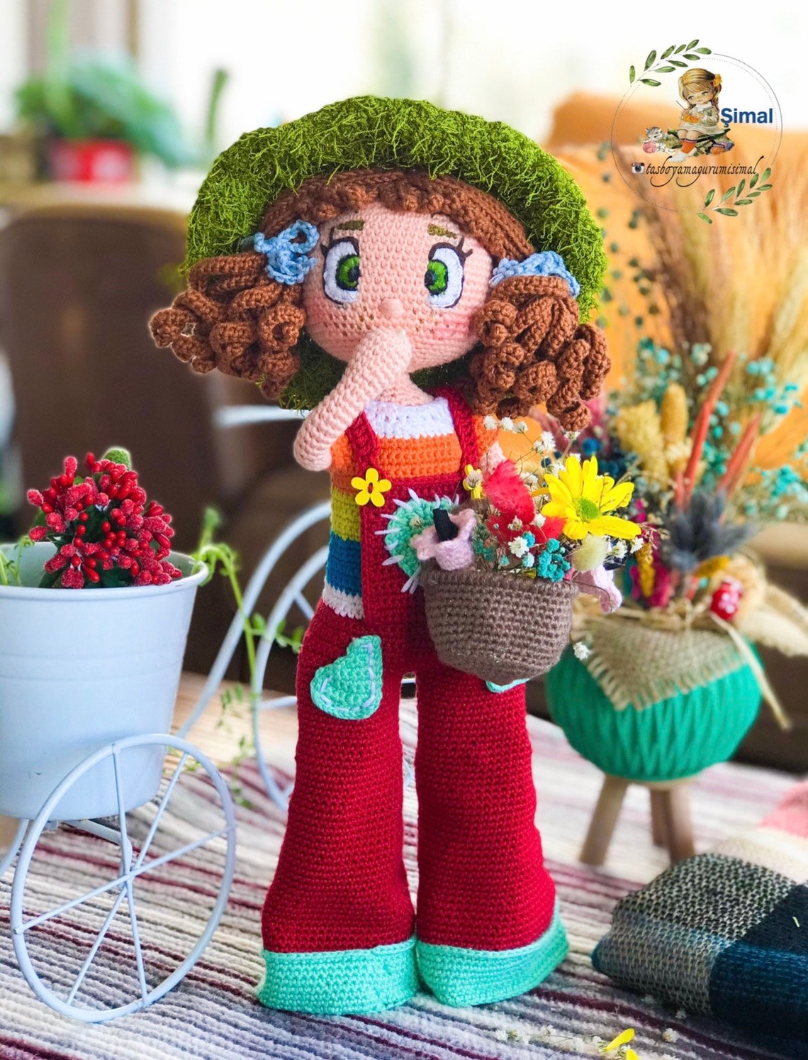 Crochet Pattern Papatya Doll English Pdf - Etsy