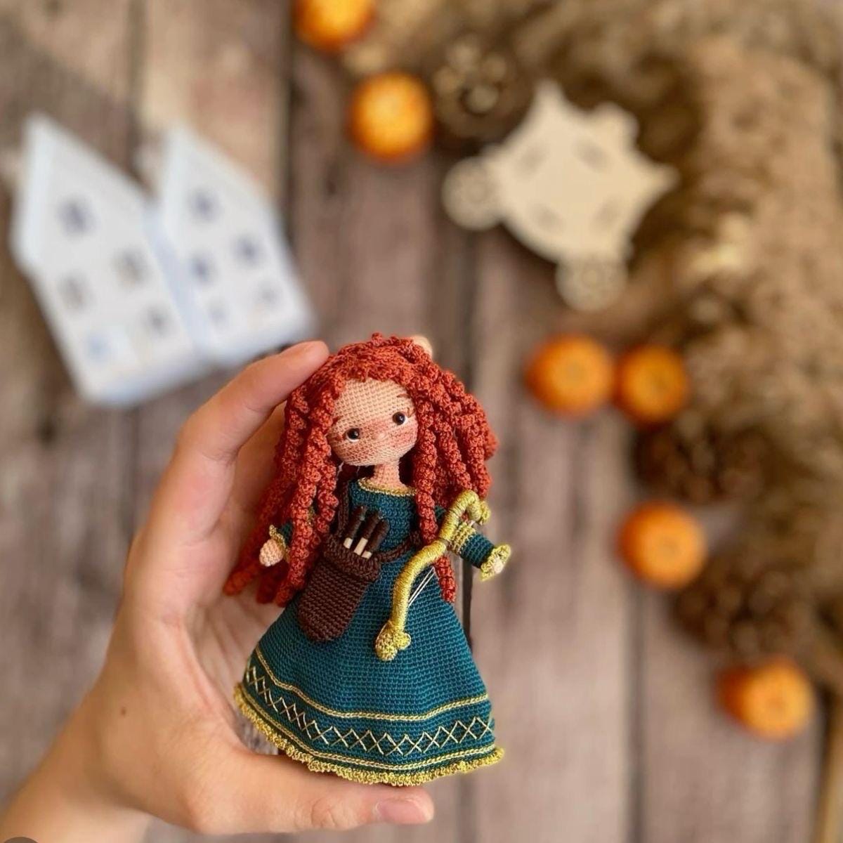 Crochet Pattern Princess Melisa Doll, Amigurumi Princess Doll Pattern ...