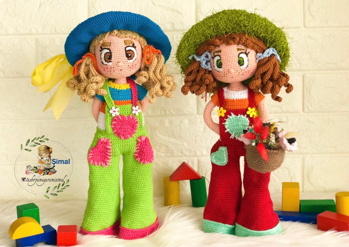 Crochet Pattern Papatya Doll English Pdf - Etsy