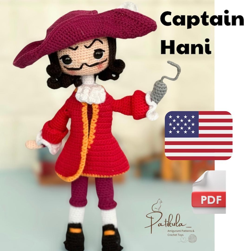 Captain Hook - Etsy