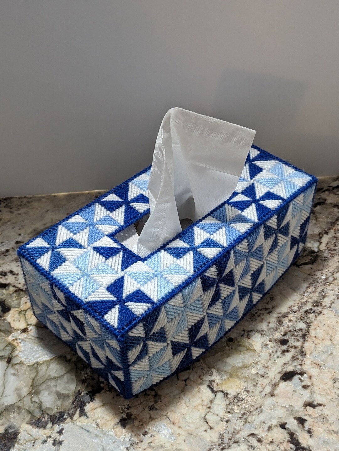 Flat tissue box cover store