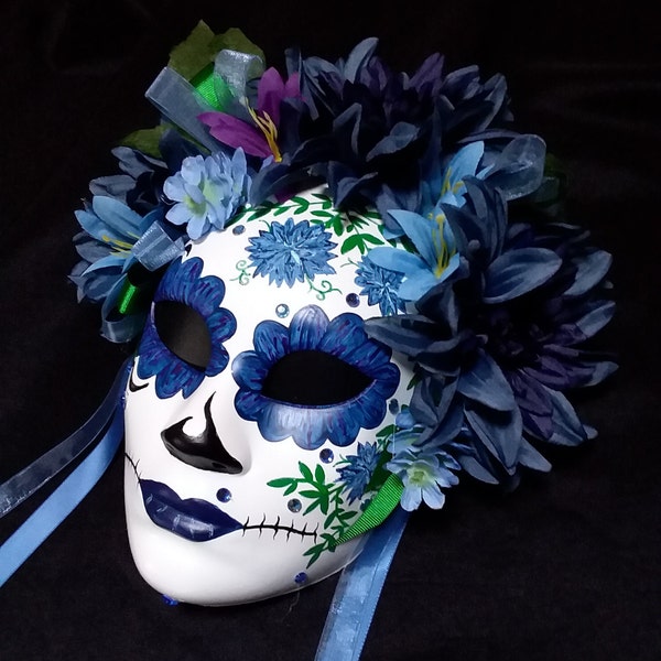 Day of the Dead Mask - Etsy