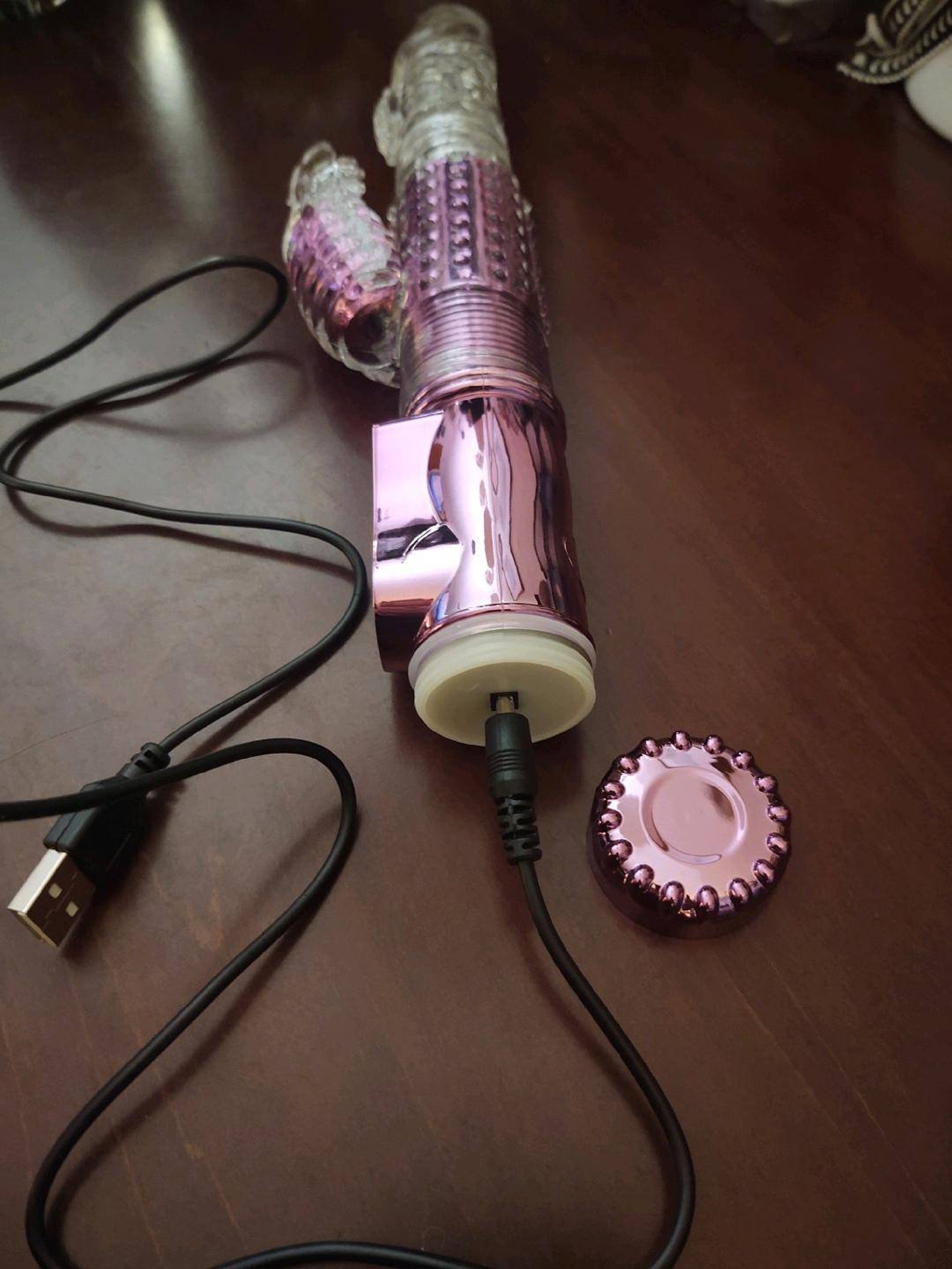 Vibrator Dildo Rechargeable Rabbit Style Personal Etsy