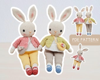 The Bunny Girl Amigurumi Crochet Written Pattern PDF Only INSTANT ...