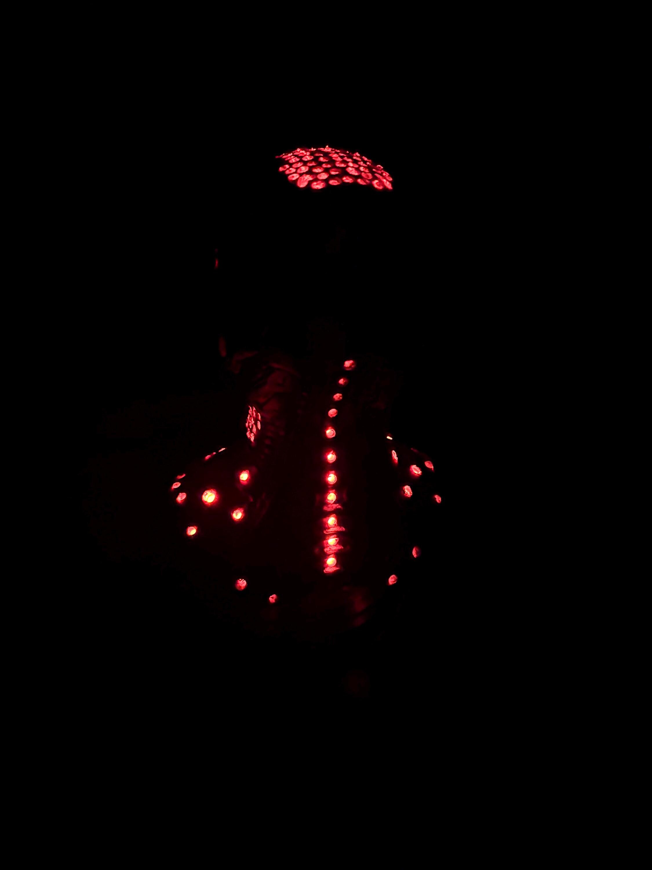 Cyberpunk Cyborg Head LED Lamp – RGB Light Sculpture With Remote ...