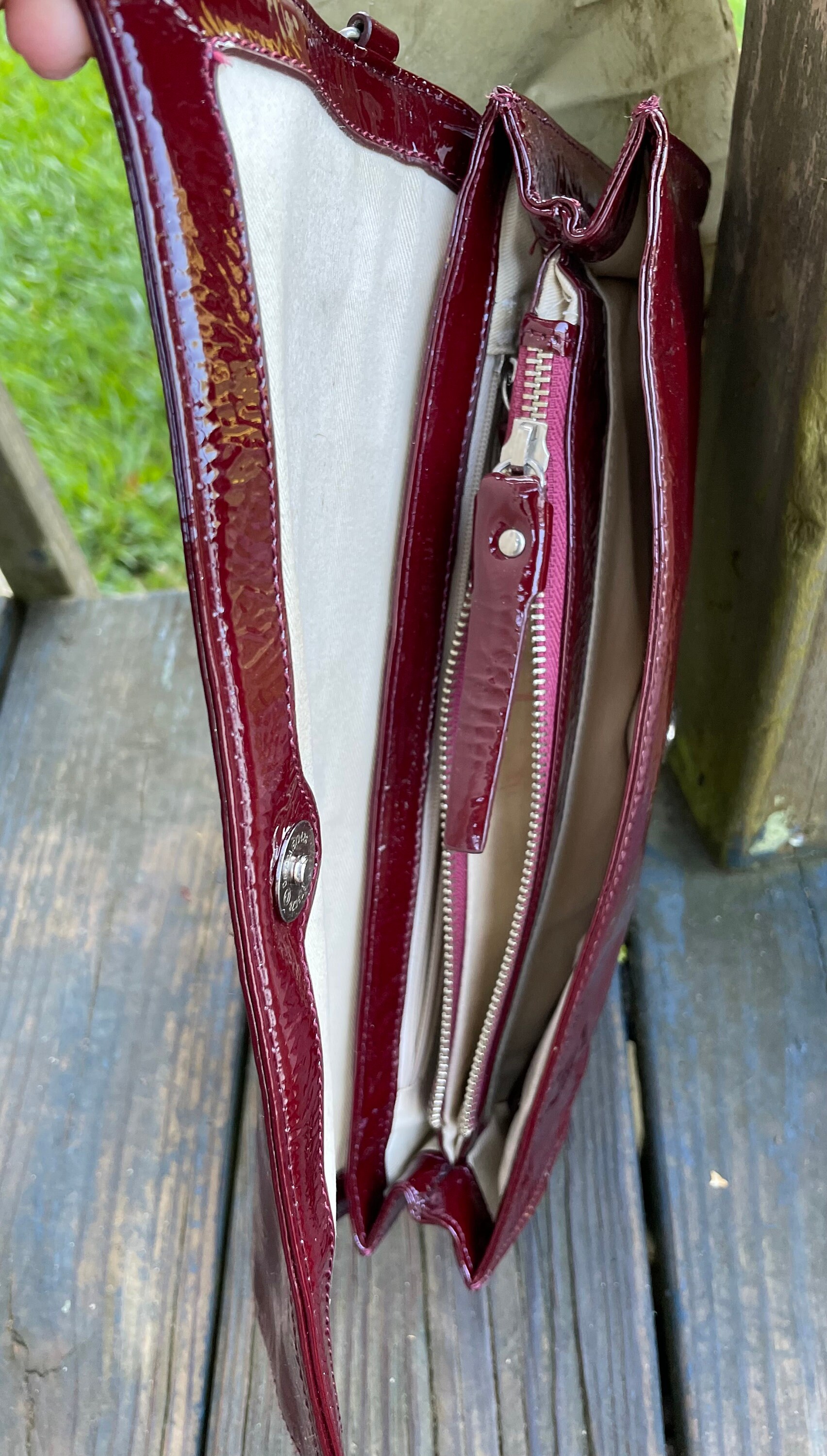 Vintage Clutch, Designer Leather, Charles David Purse - Etsy