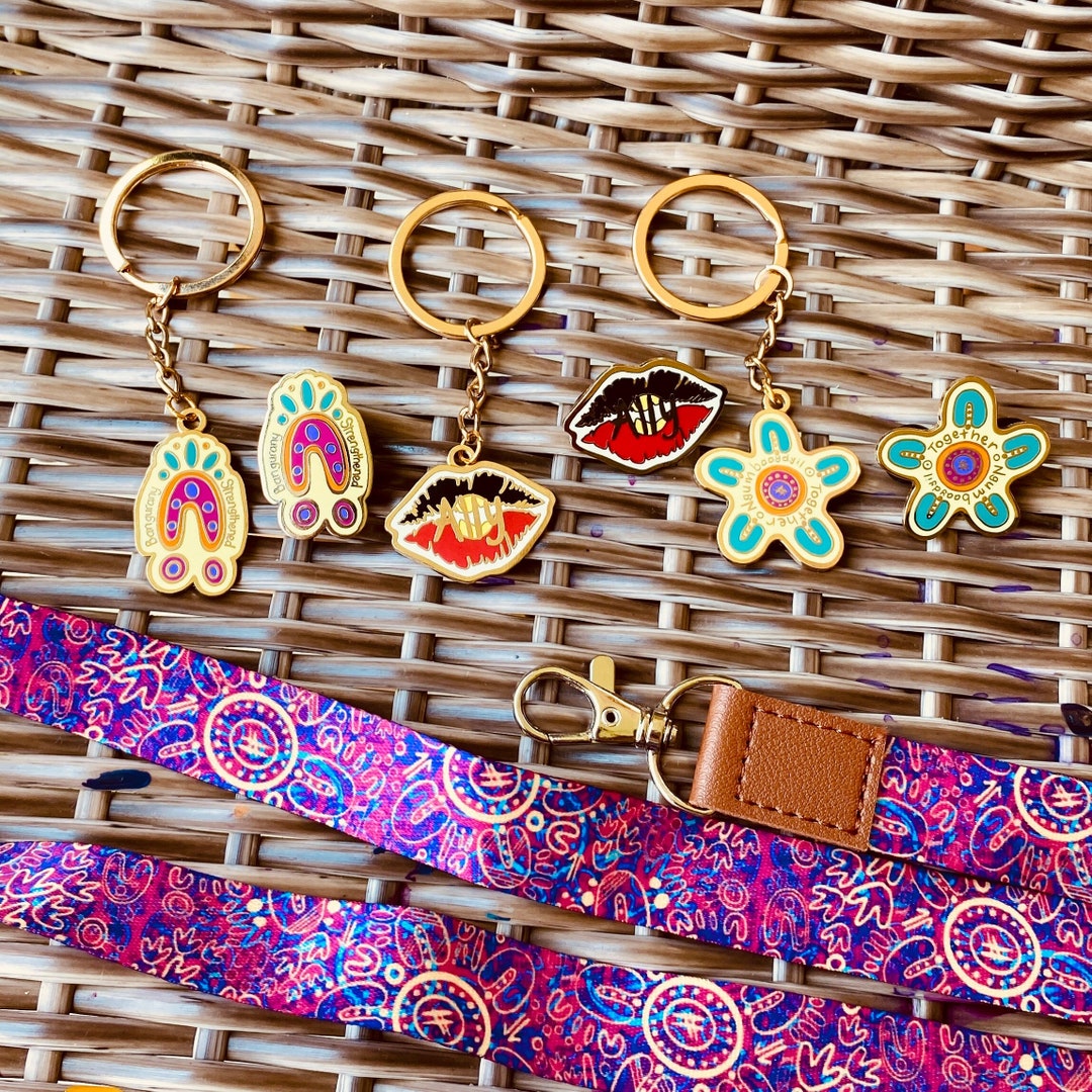 Indigenous Enamel Pins & Keyrings - Etsy