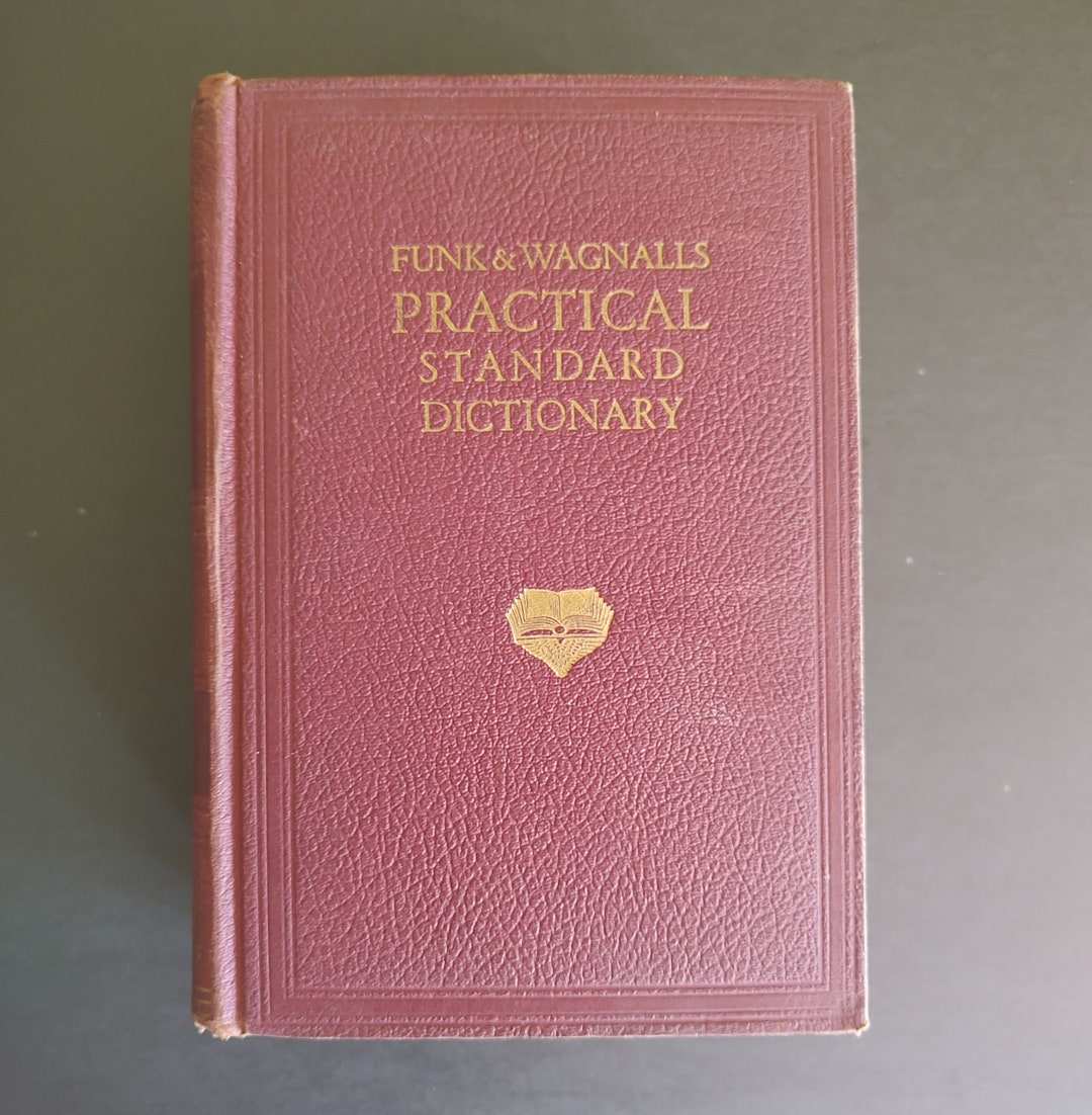 1946 Funk & Wagnalls Practical Standard Dictionary of the English ...
