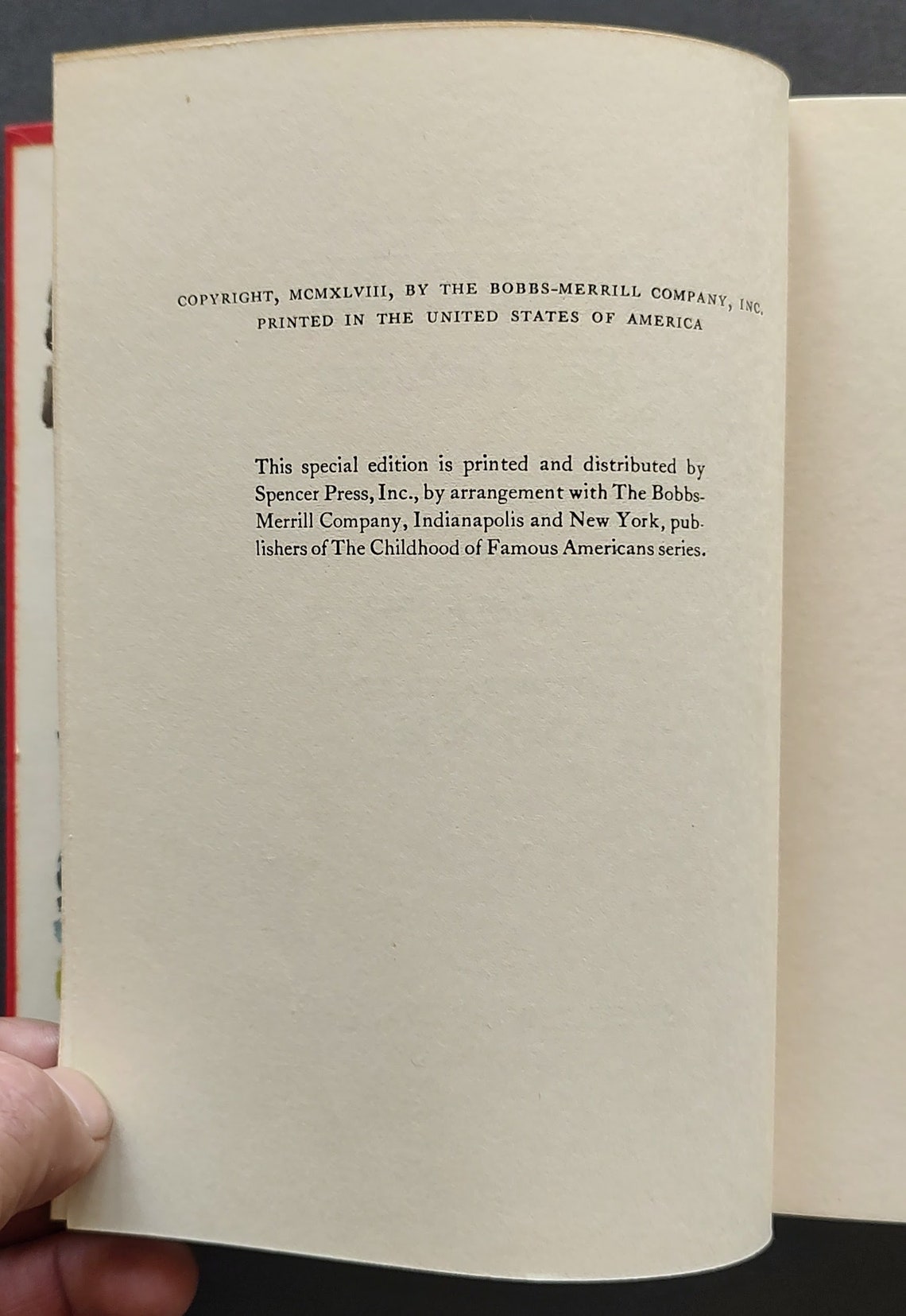 Eli Whitney Boy Mechanic 1948 Childhood of Famous Americans Homeschool ...