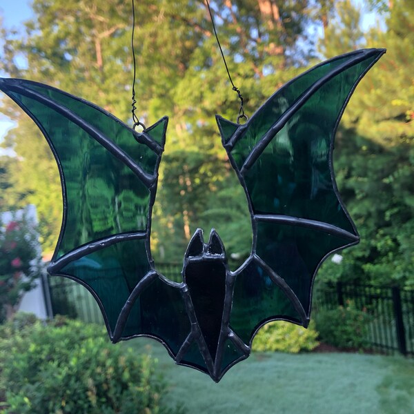 Bat Stained Glass - Etsy