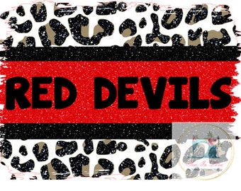 Russell Red Devils PNG Sublimation Digital Instant - Etsy