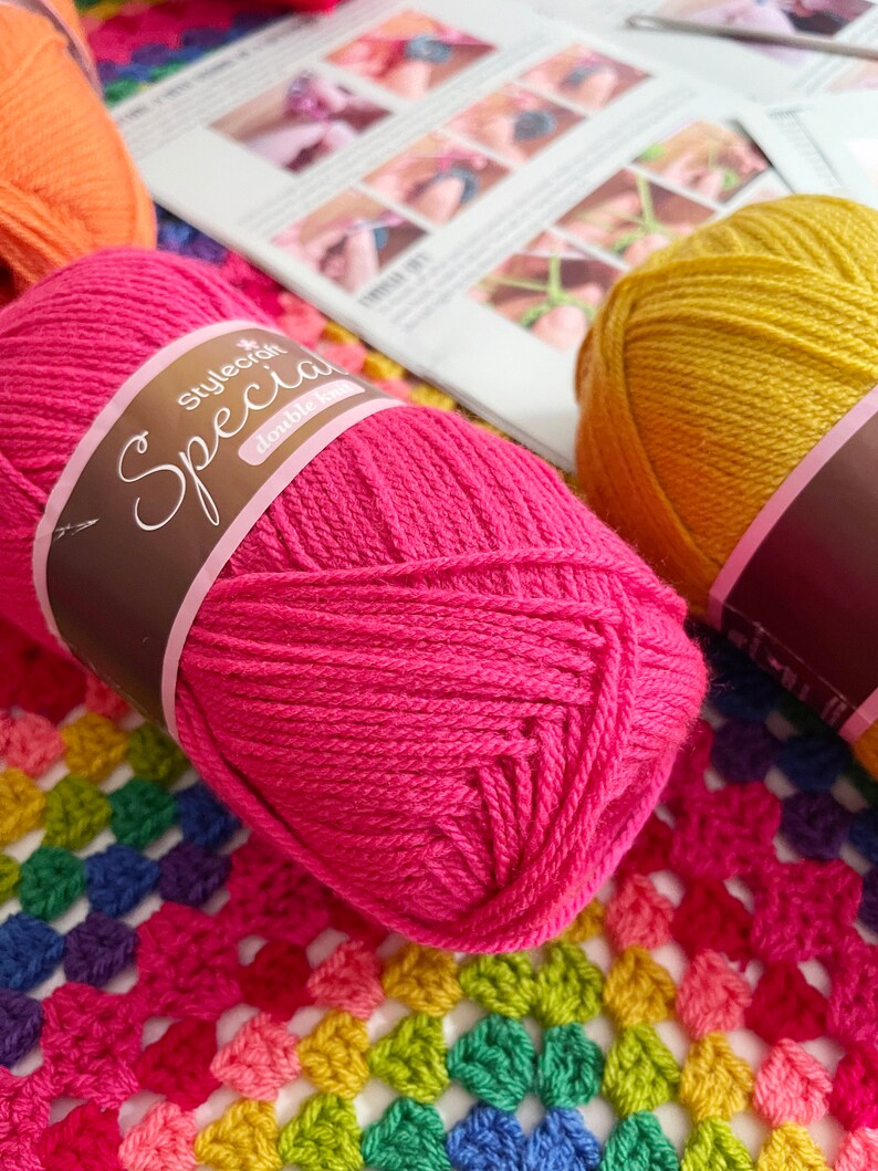 DIY Crochet Your Own Blanket Home Decor Craft Kit - Etsy