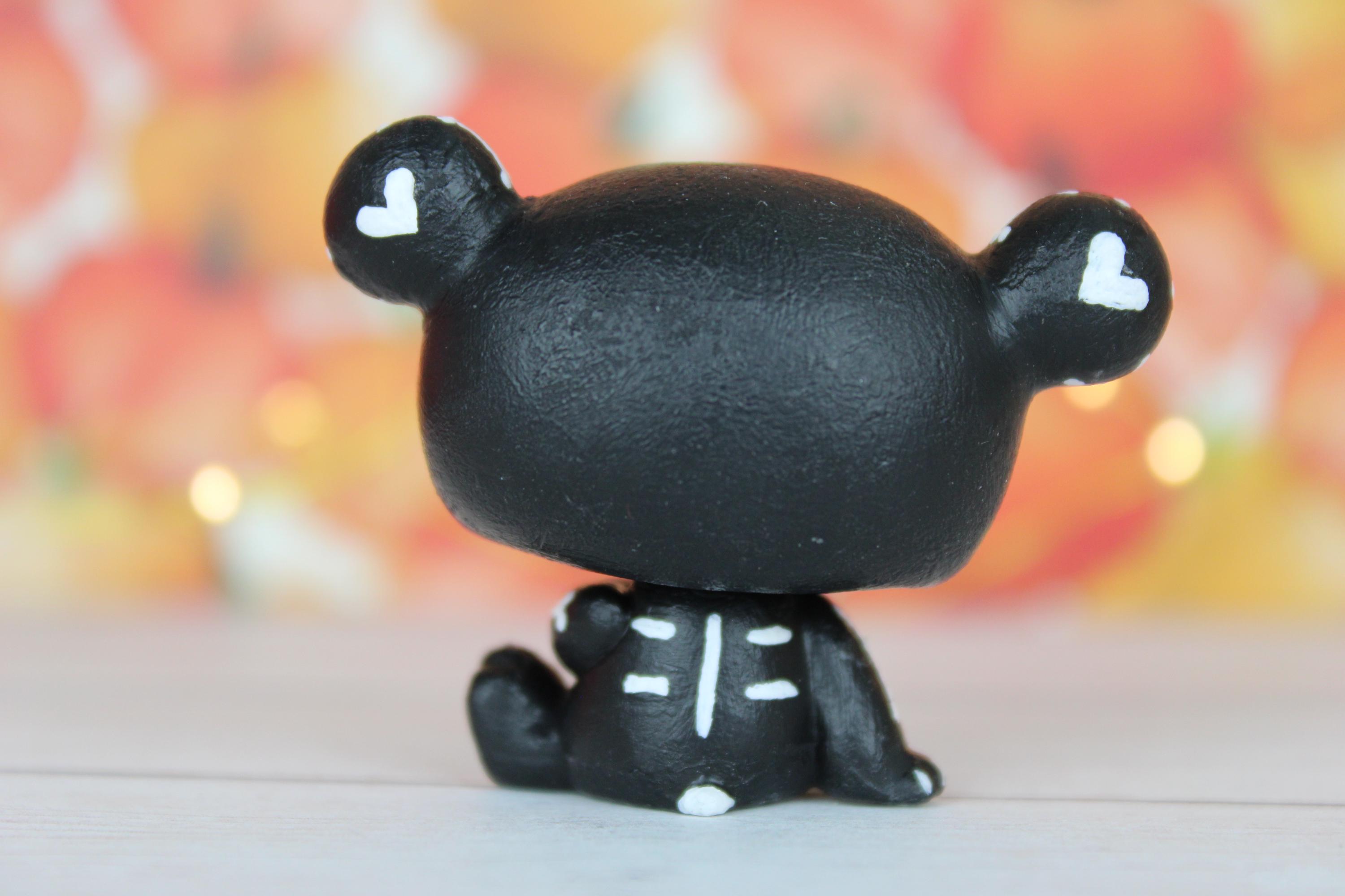 LPS Skeleton Bear Custom - Etsy