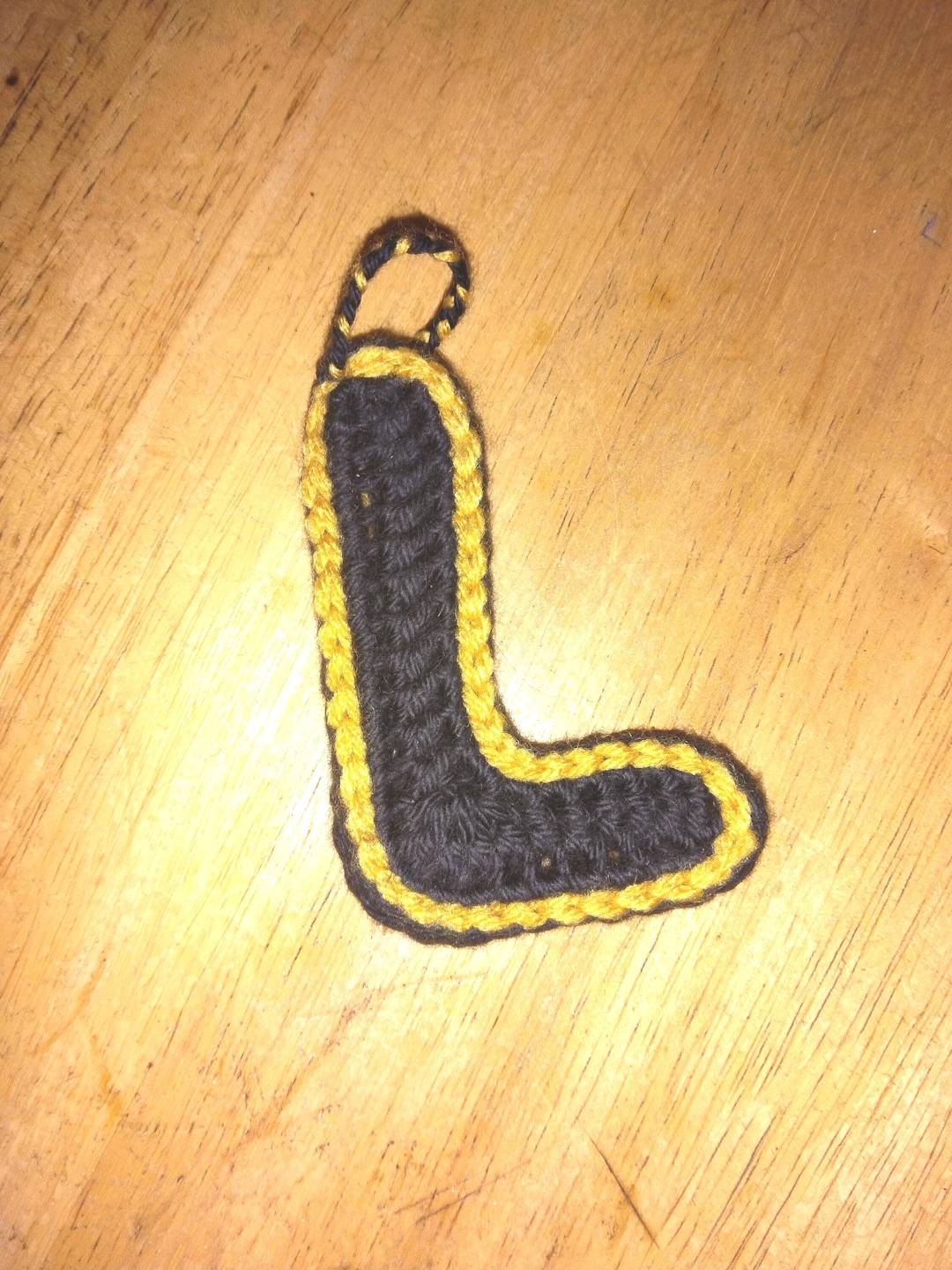 Crochet Letter Key Chains, Handmade Letters, Key Chain, Cotton Letters ...