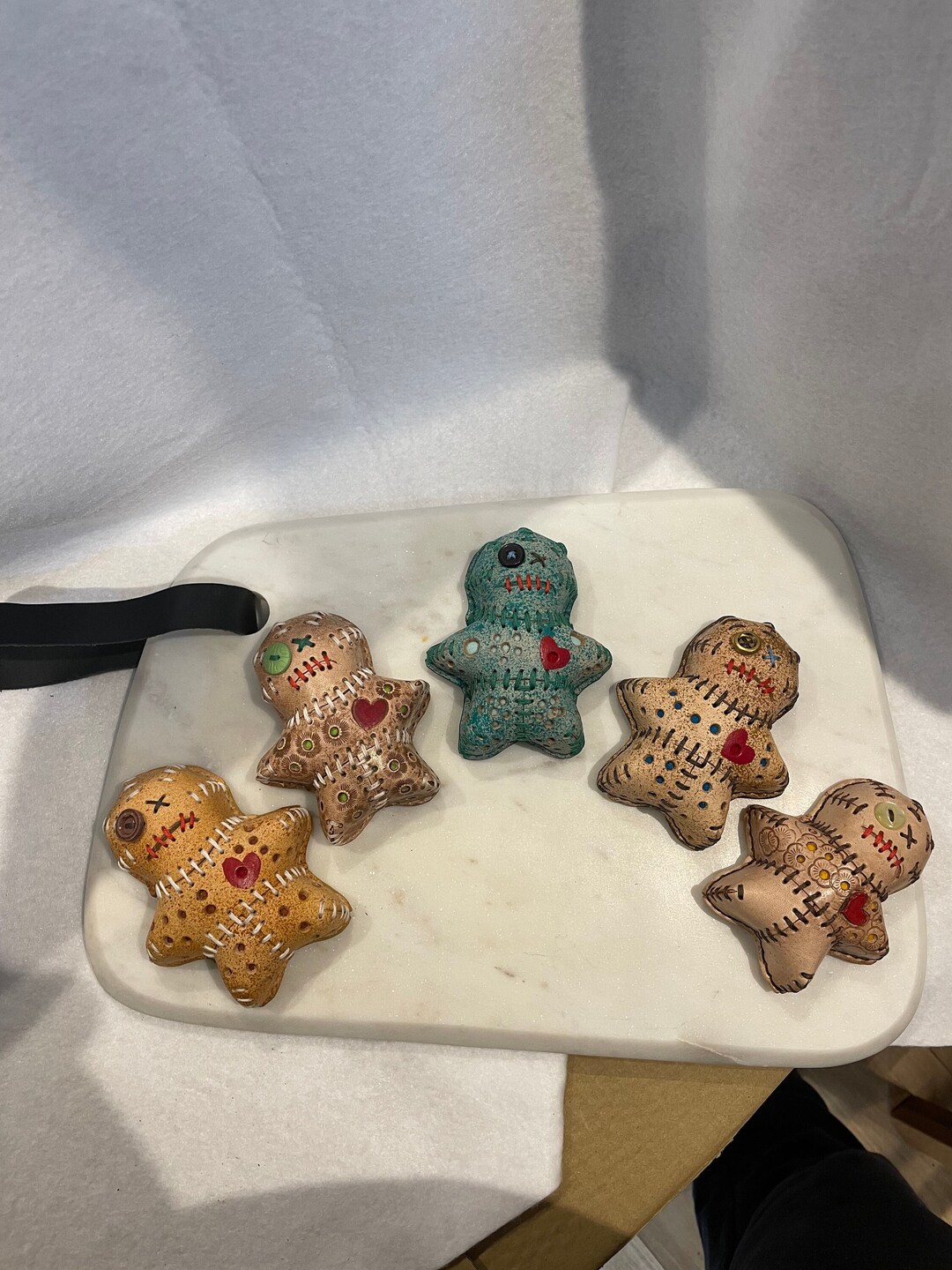 Genuine Leather Handmade Voodoo Doll Styled Pincushions - Etsy