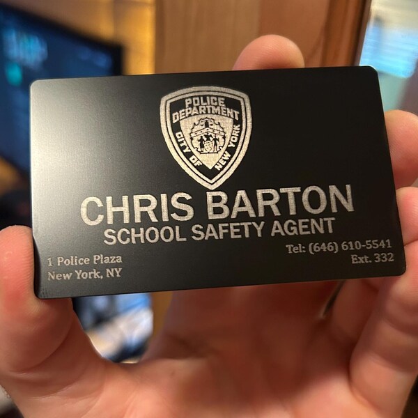 Fbi Business Cards - Etsy