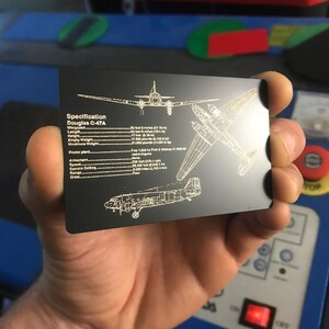 Flight Plan Metal Laser Engraving, Personalized Aviation Pilot Gift ...