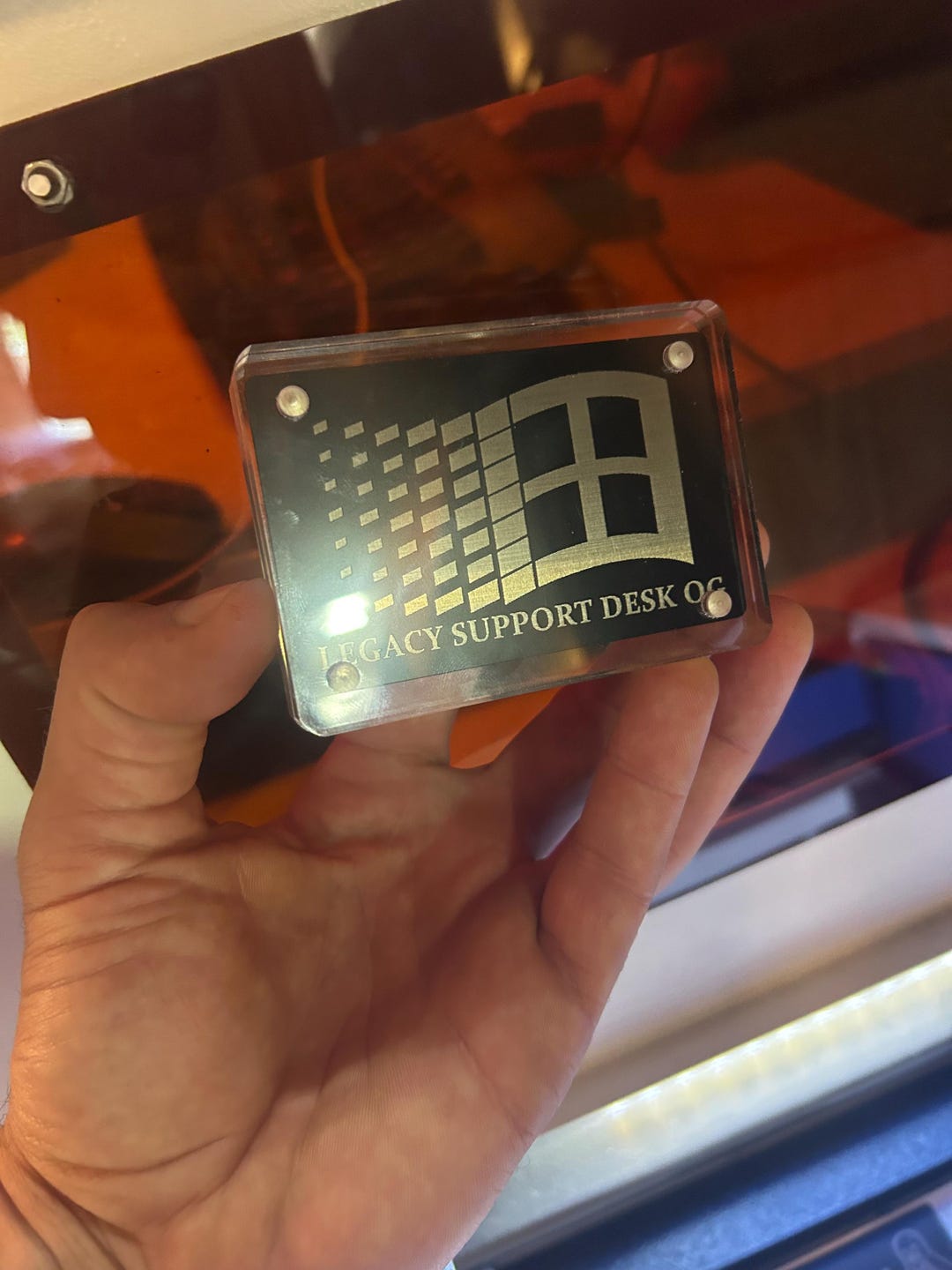 Metal *personalized* Gift, Laser Engraved Classic Windows 3.1 Art W ...