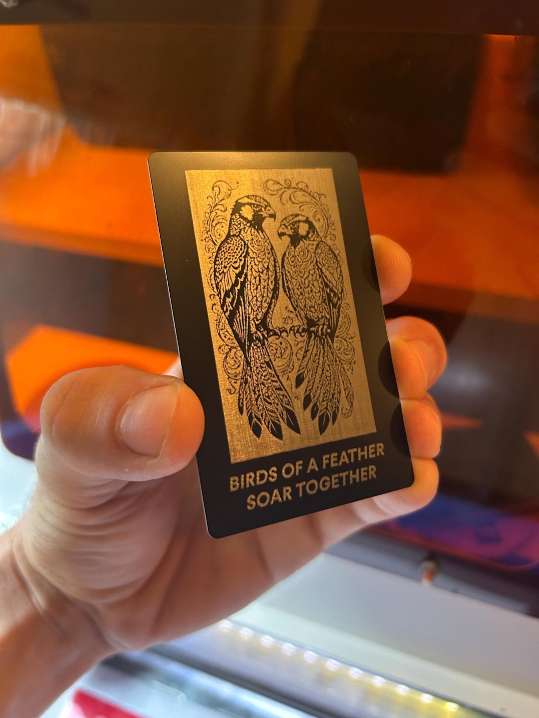 Metal "birds of a Feather Soar Together" Keepsake Bird Buddy ...