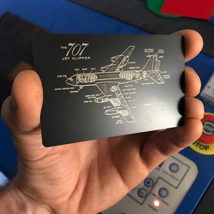 Flight Plan Metal Laser Engraving, Personalized Aviation Pilot Gift ...