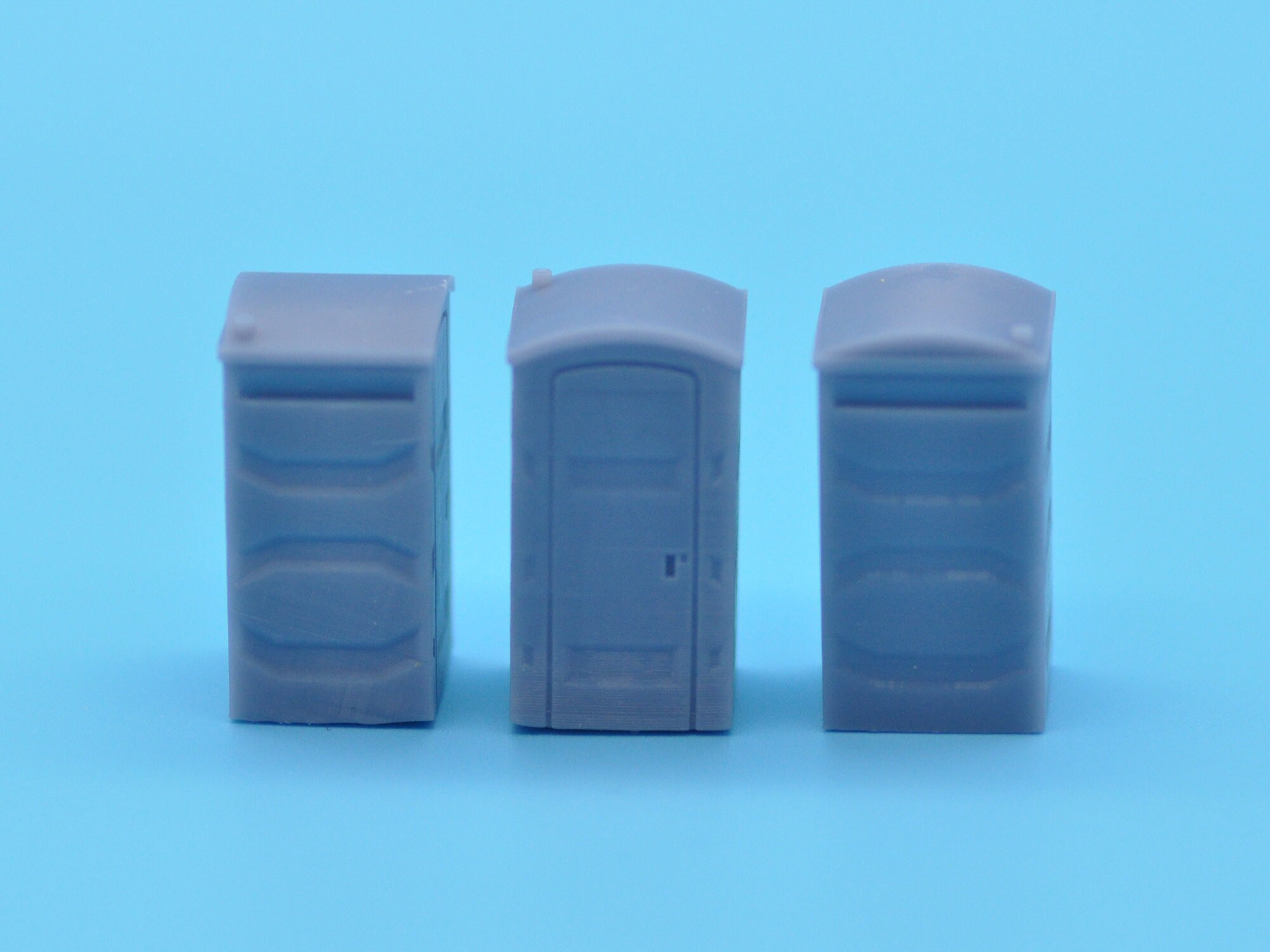 HO Scale Port-a-potty - Unpainted - Etsy
