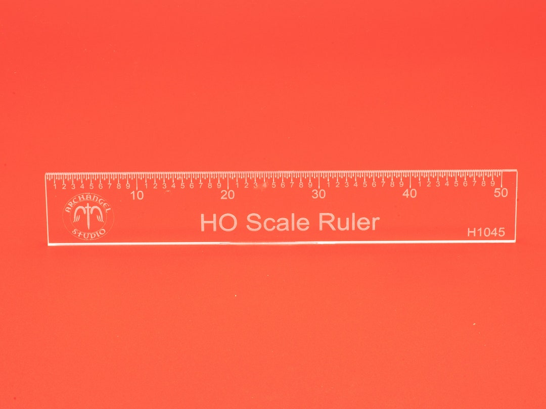 HO Scale Ruler - Etsy