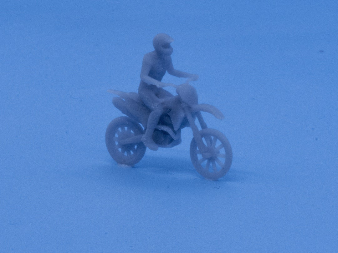 HO Scale Dirt Bike - Unpainted - Etsy