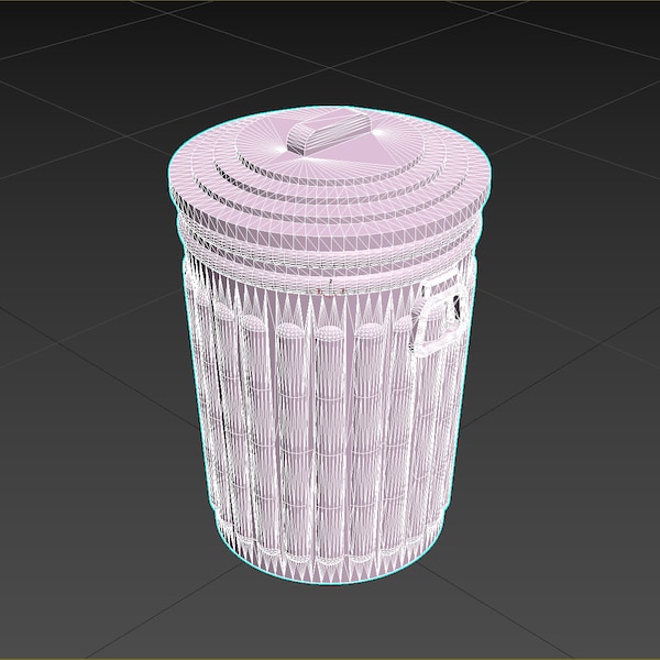 3d Garbage Stl File - Etsy Australia