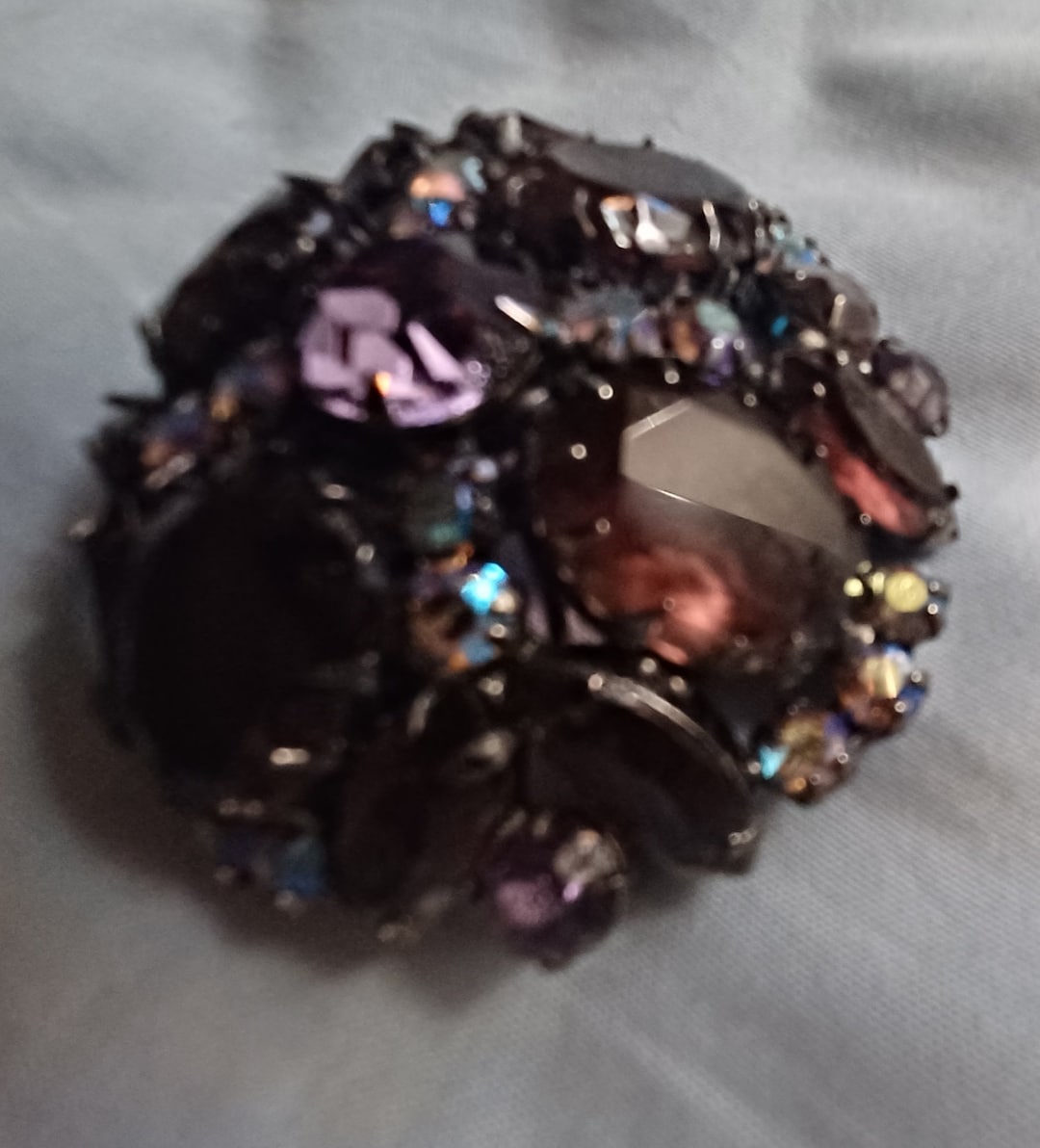 Vintage Purple Juliana Brooch - Etsy