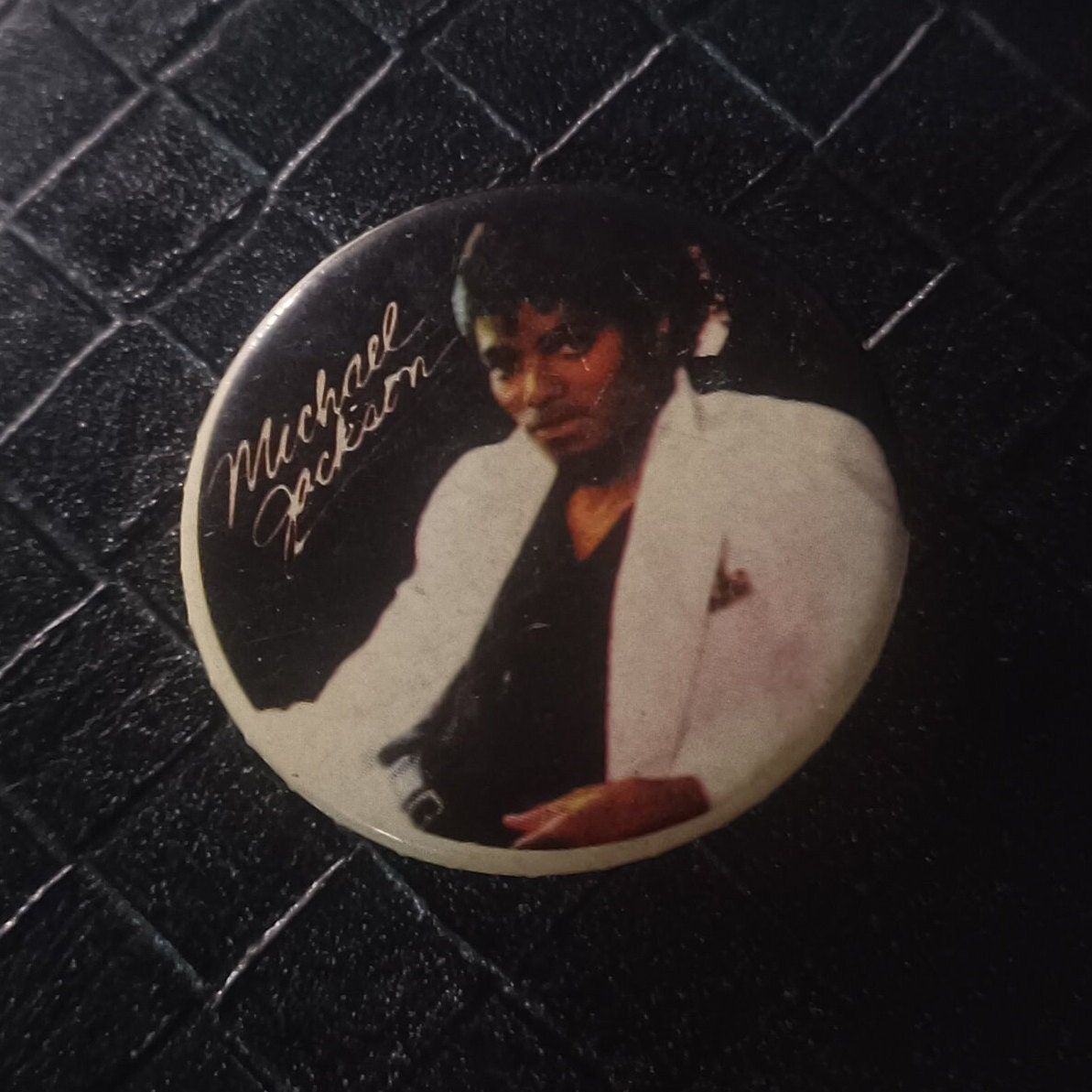 Vintage Michael Jackson Button - Etsy