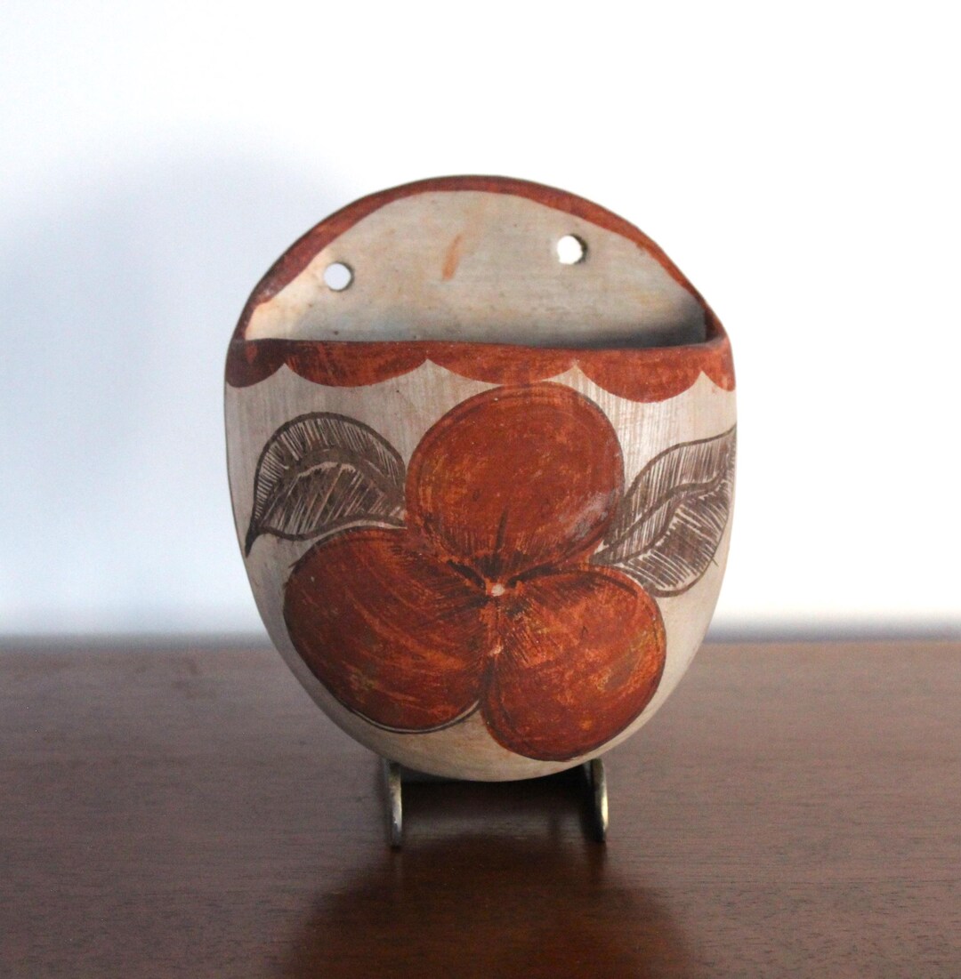 Small Wall Pocket Planter Made in Mexico - Etsy