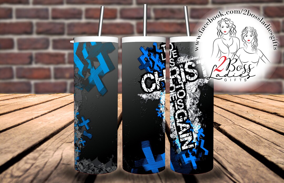 Christian Cross Tumbler 20oz Tumbler Design - Etsy