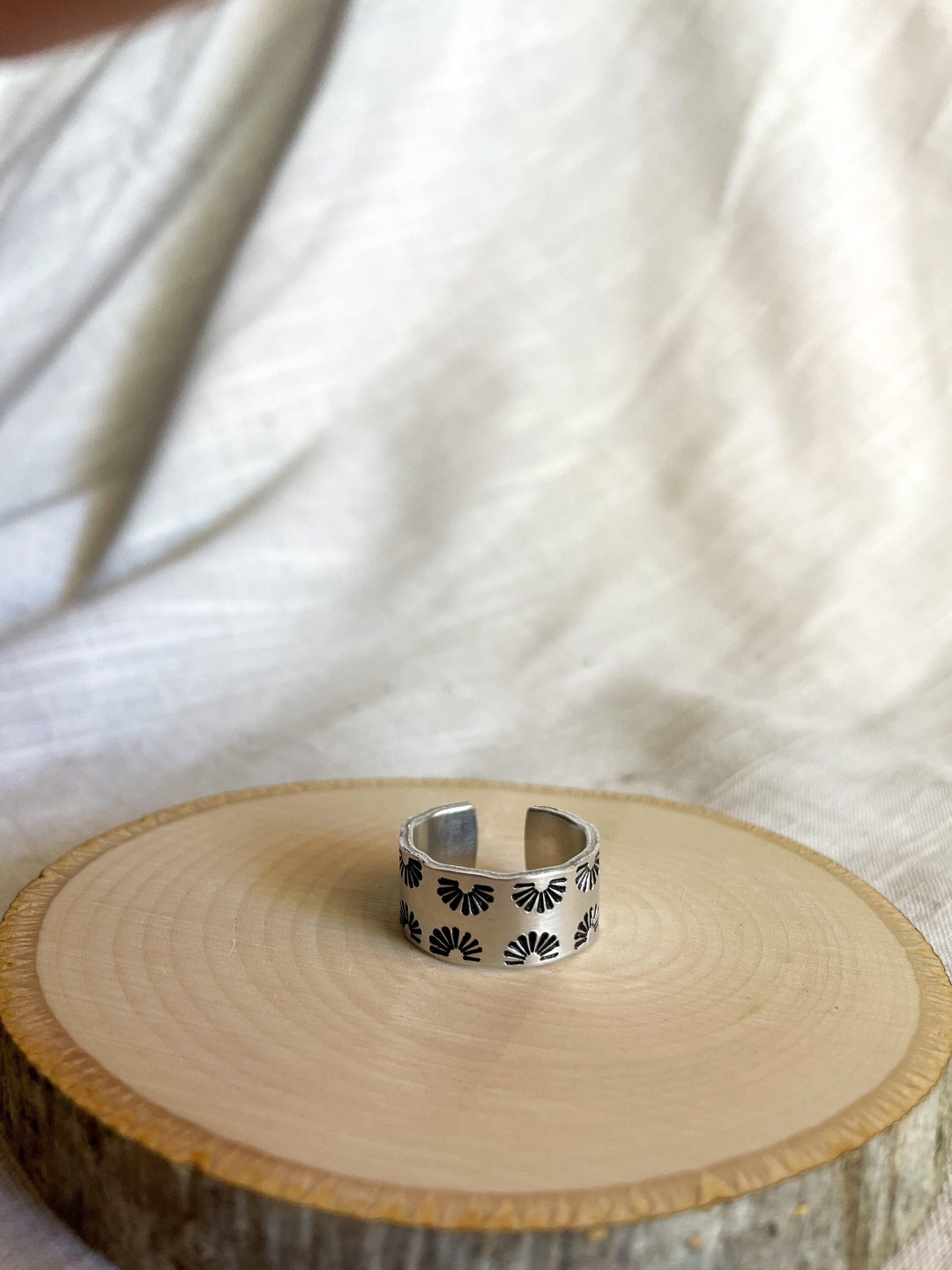 Metal Stamped Sun Western Ring, Western Wear, Western Jewelry, Hand ...