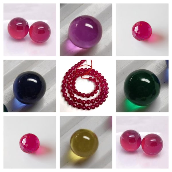 Synthetic Ruby - Etsy