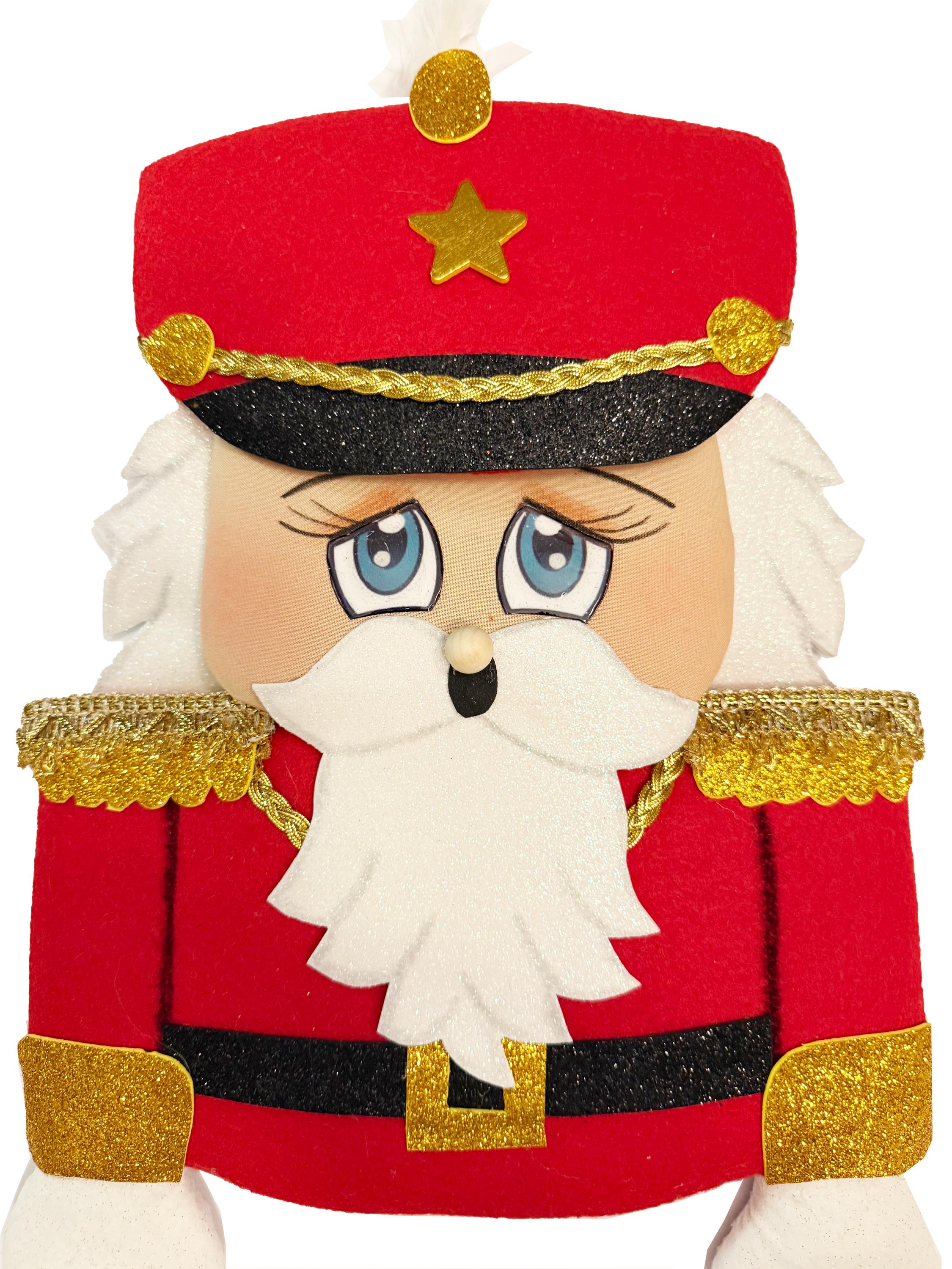 Nutcracker Wreath Attachment, Christmas Wreath Attachment, Wreath ...