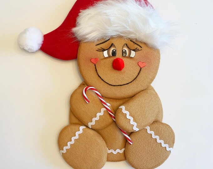 Gingerbread Wreath Attachment Christmas Wreath Attachment - Etsy