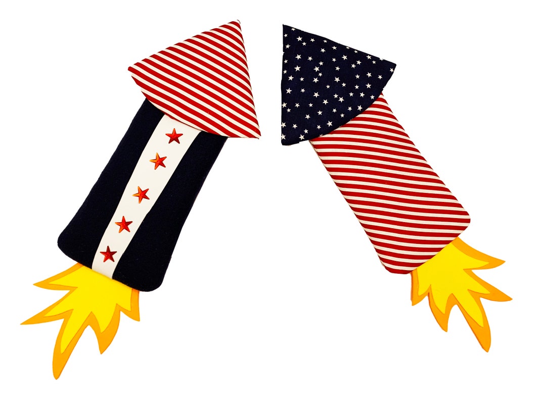 Firecracker Wreath Attachment, Independence Day Wreath Attachment ...