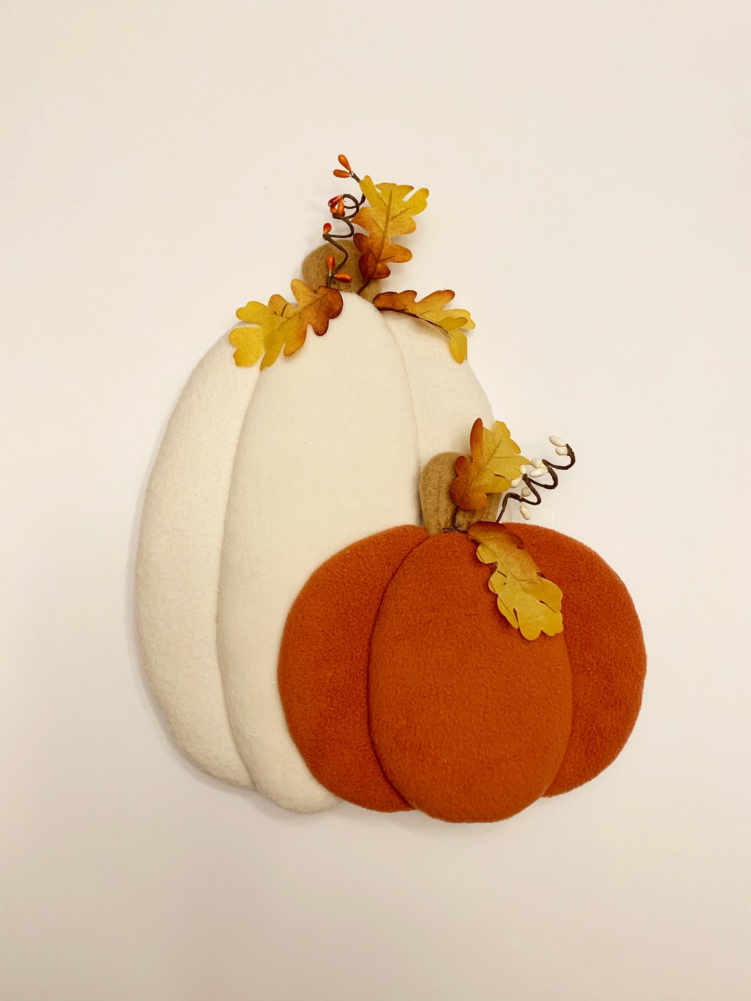 Pumpkin Wreath Attachment, Fall Wreath Attachment - Etsy