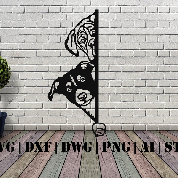 Peeking Lab Svg - Etsy